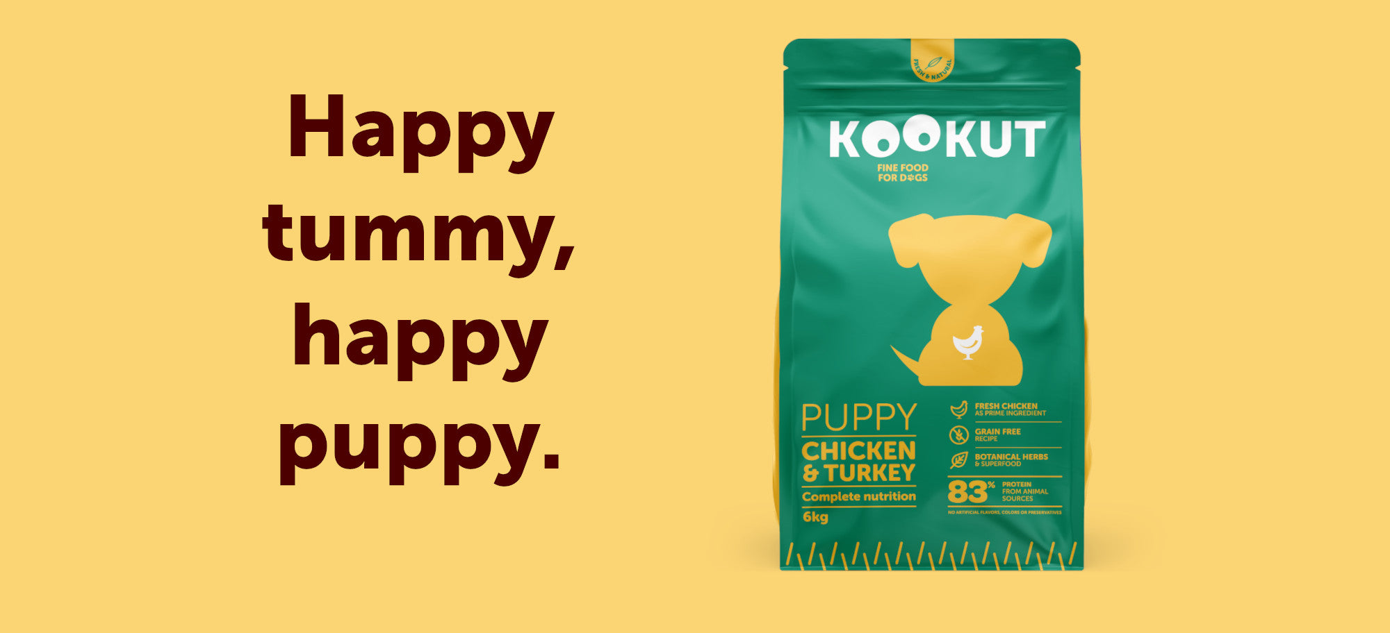 Food for Dogs: Simple, Natural & Good. – Kookut
